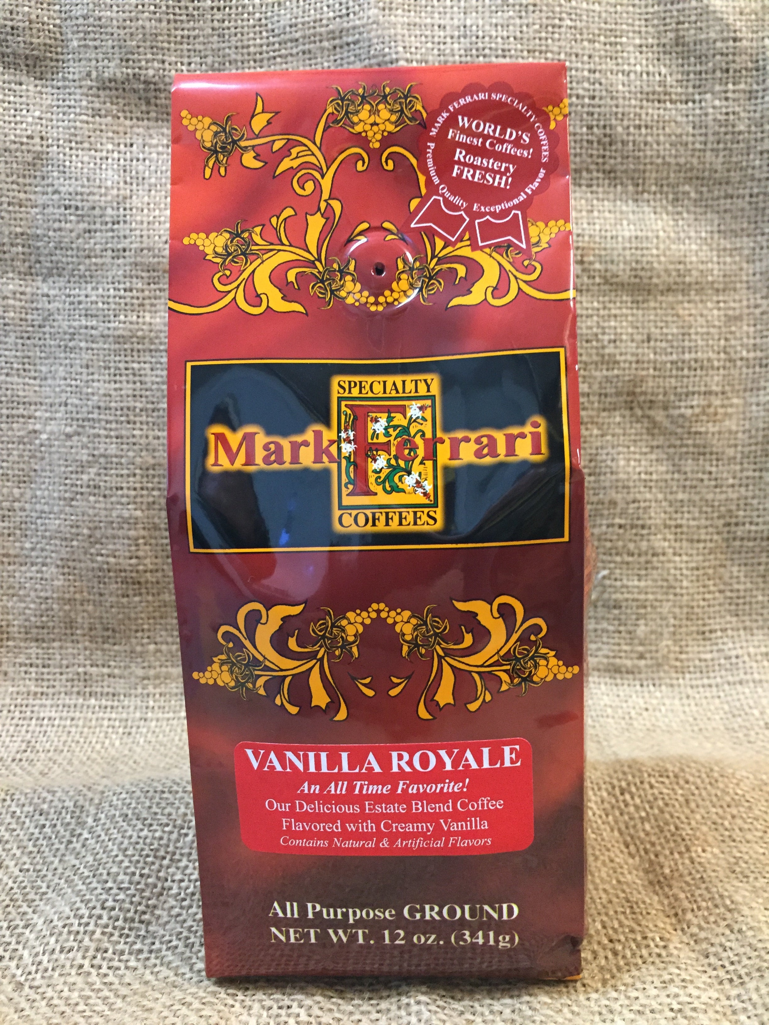 Vanilla Royale Twin Pack - Two 12oz bags (Ground Only) | Mark Ferrari ...